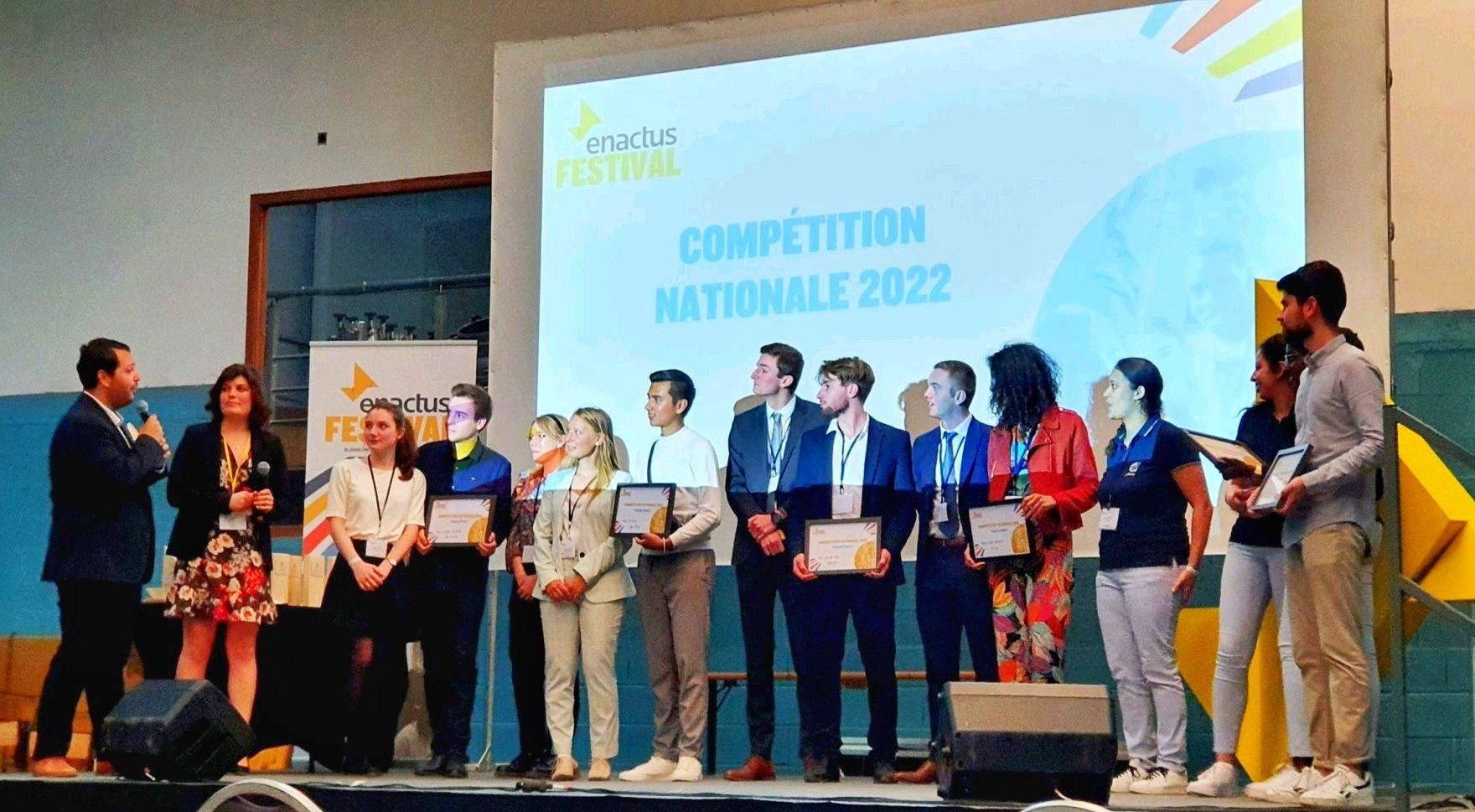 L'INSA Strasbourg champion de France entrepreneuriat ENACTUS 2022 avec ...